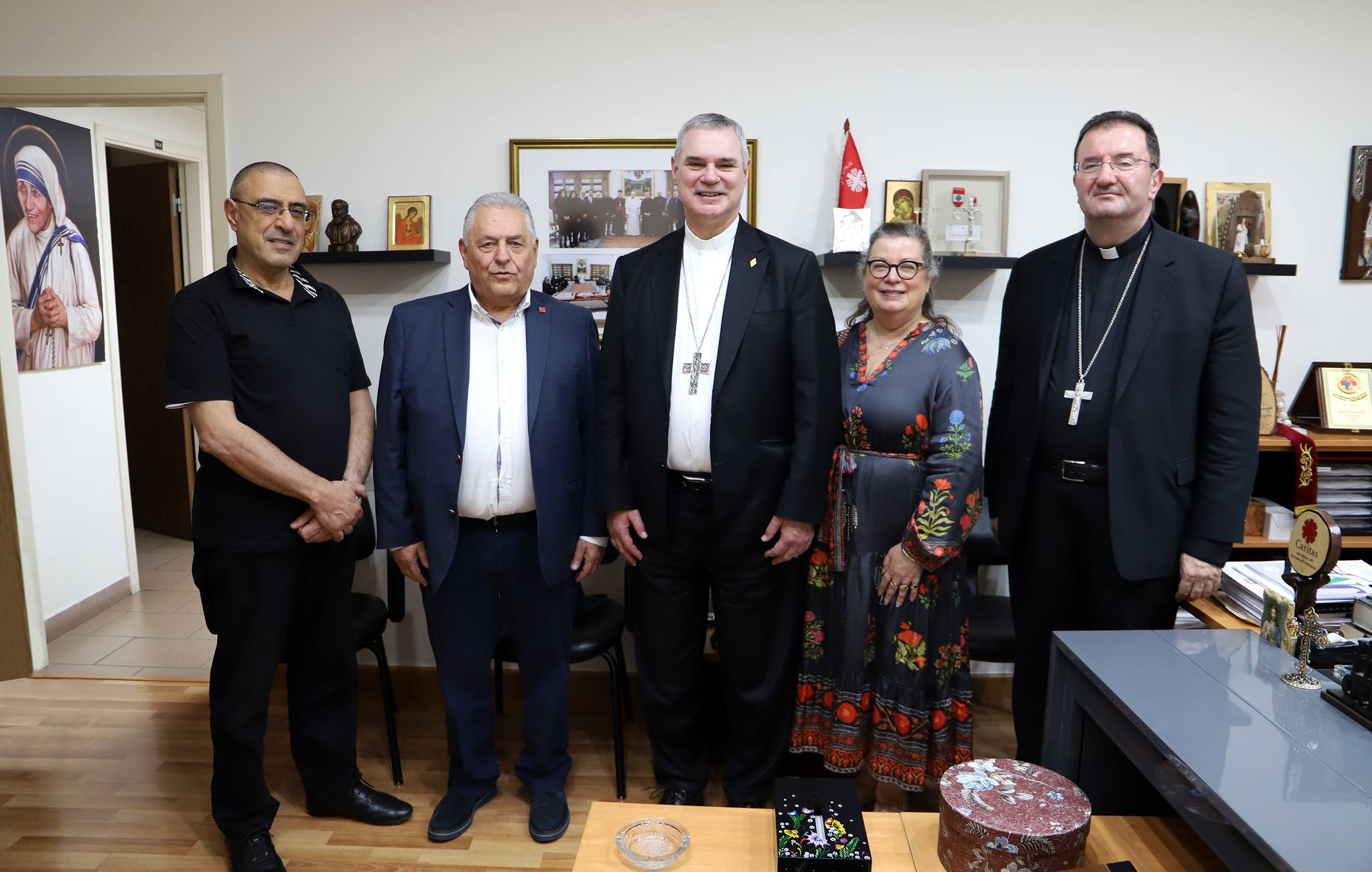 The Maronite Bishop of Australia visit - Caritas Lebanon